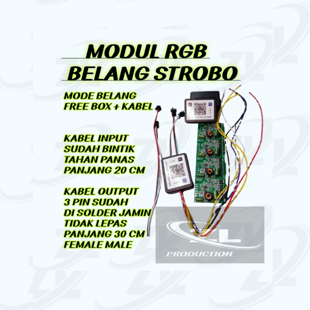 Jual MODUL BELANG SETROBO TERBARU + KABEL 5VOLT MODUL RGB APLIKASI ...