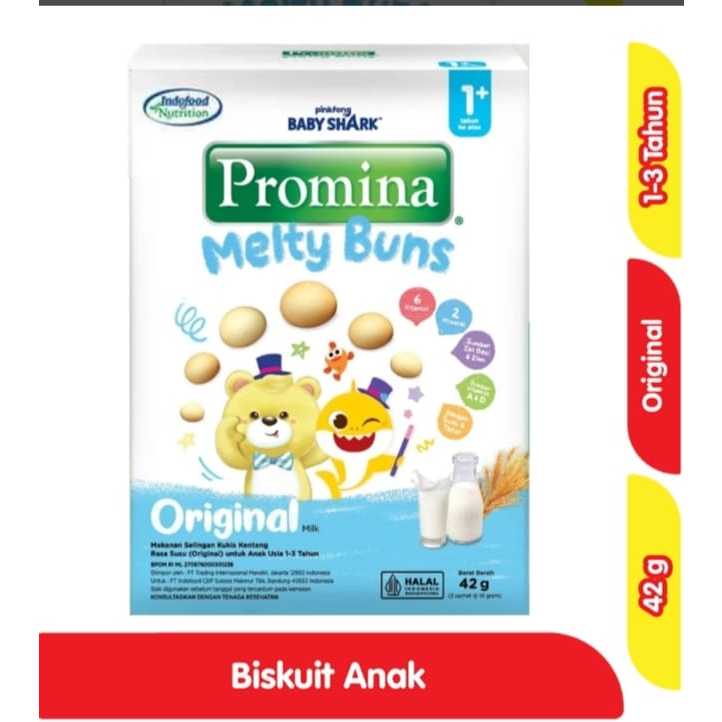 Jual Promina Melty Buns Original 42g Promina Snack Anak 1 tahun+ ...