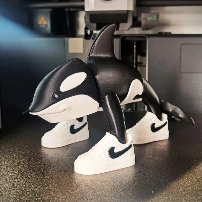 Jual Orcalero Orcala Flexi Articulated Mainan Brainrot Anomali Orca ...