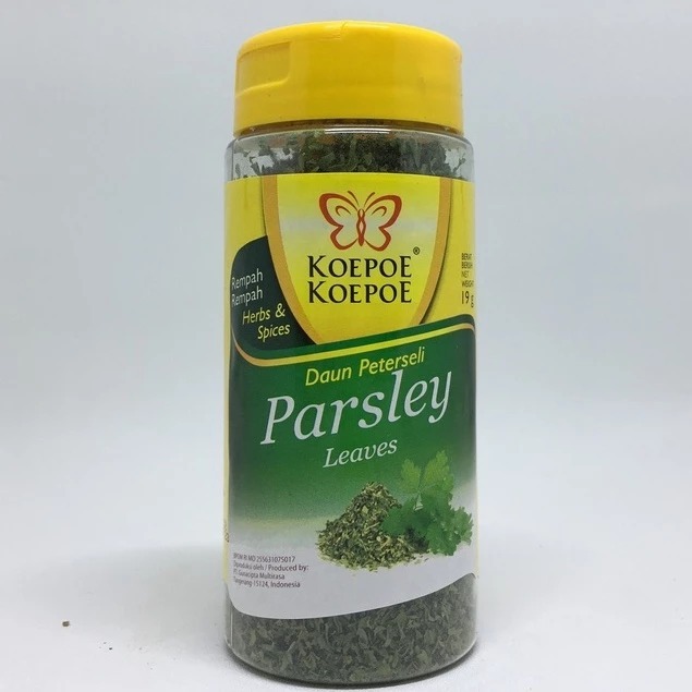 Jual Koepoe Parsley Leaves 19gr (daun Peterseli) | Shopee Indonesia