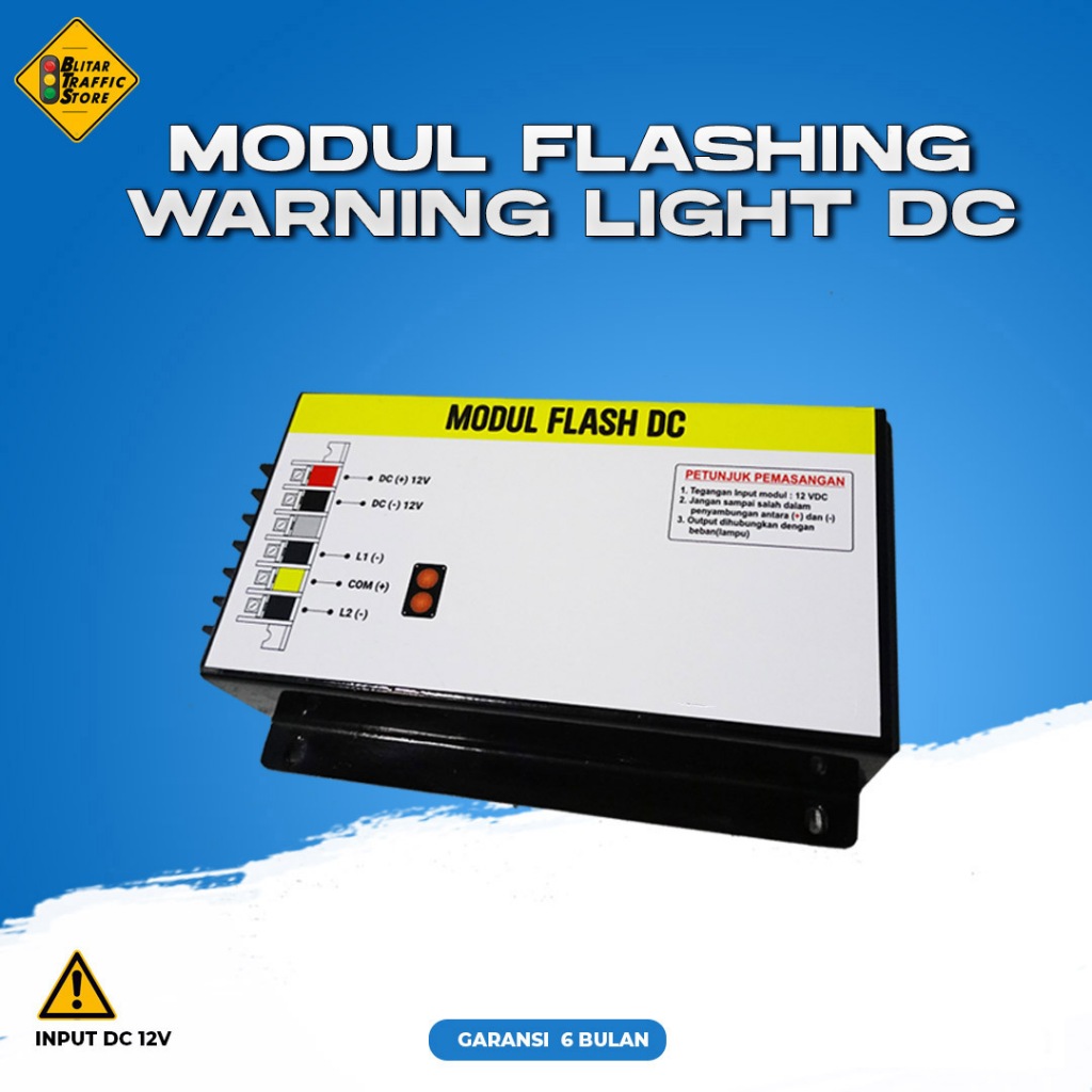 Jual Modul Flashing Warning Light DC Pengatur Flashing Warning Light ...