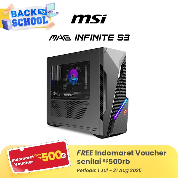 Jual MSI MAG Infinite S3 14th (I7 14700F, RTX 5070, 32GB DDR5, SSD 1TB ...