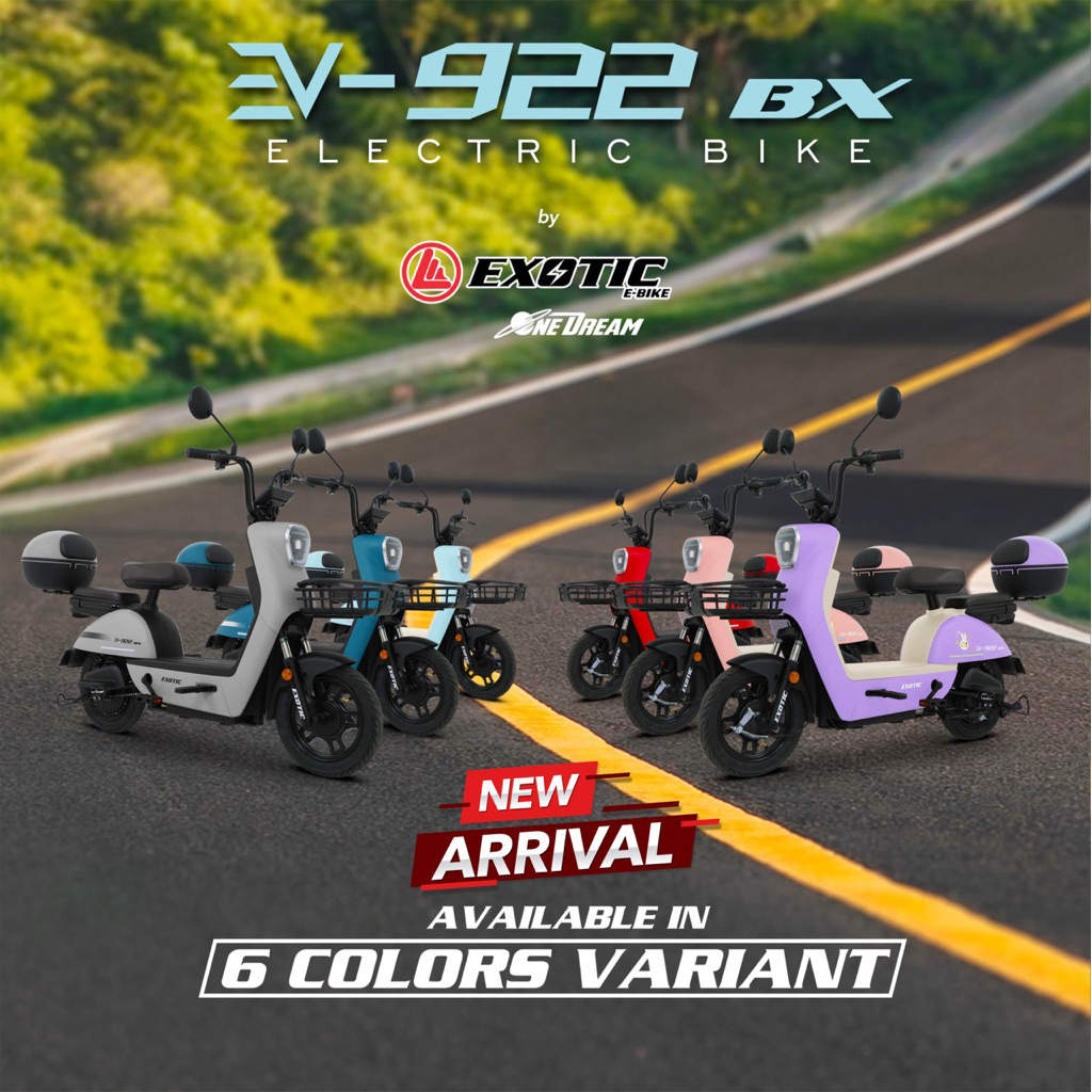 Jual Sepeda Listrik EXOTIC EV 922 / 928 / 929 LITHIUM / EV 922 BX / T65 ...