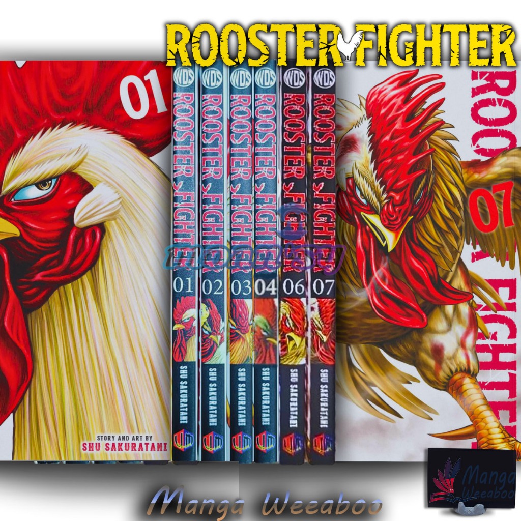 Jual Rooster Fighter Manga in English by Shu Sakuratani Vol 1-7 - Manga ...