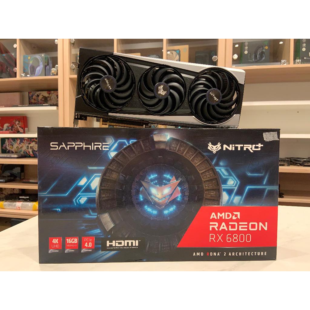 Jual VGA AMD RADEON SAPPHIRE RX 6800 / RX6800 16GB NITRO+ 2ND FULL BOX ...