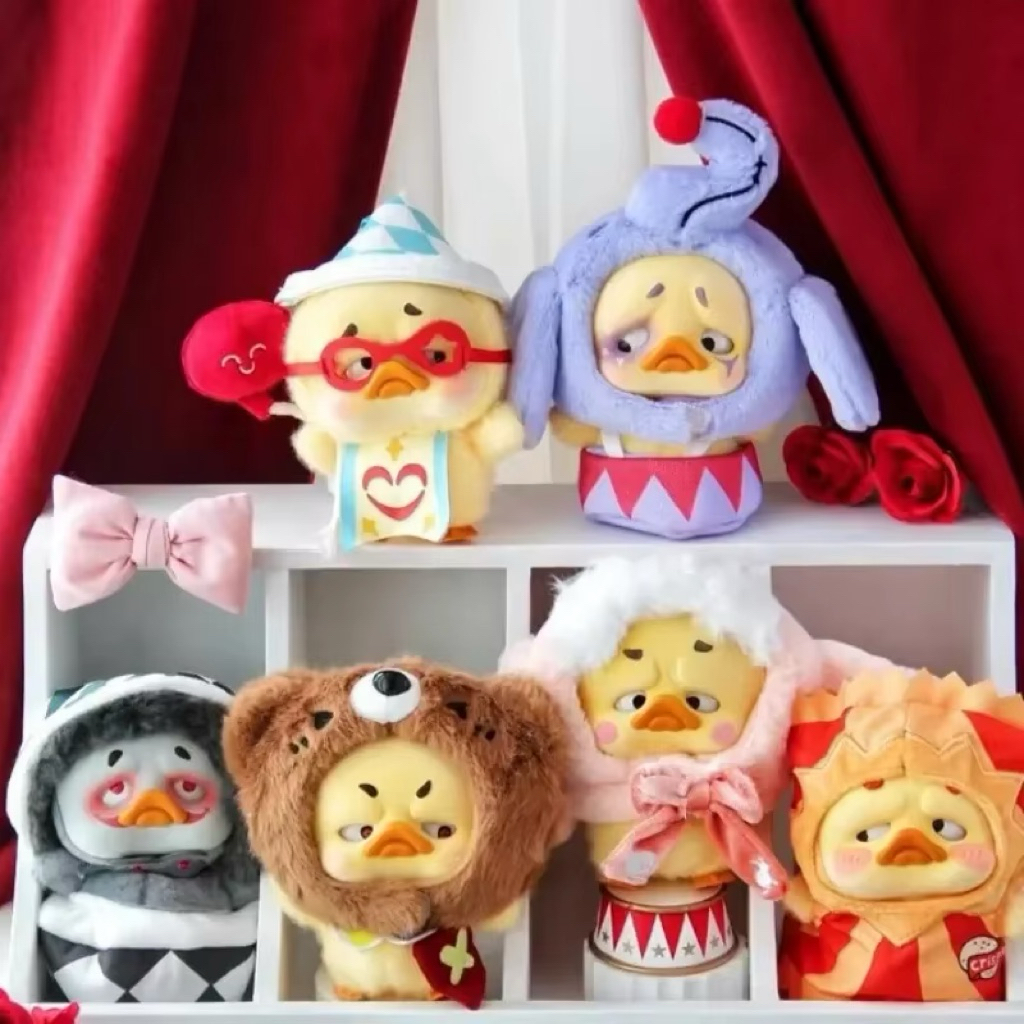 Jual blind box upsetduck upset duck v4 pocket crazy circus duck ...