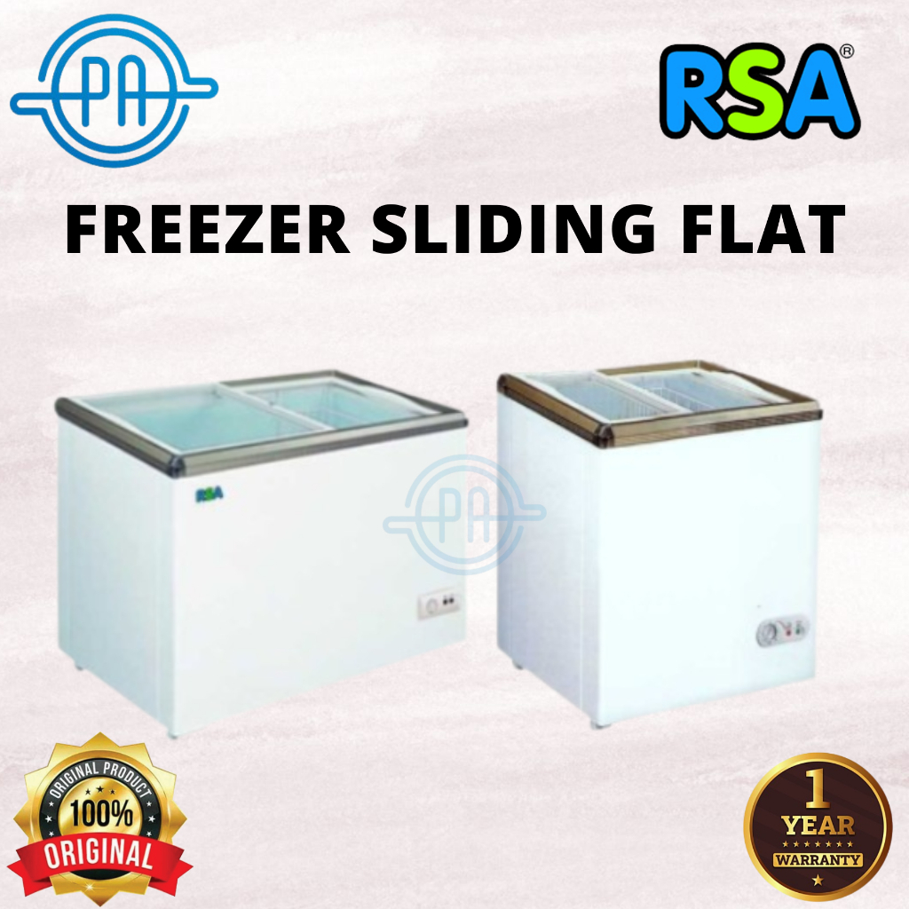 Jual RSA FREEZER SLIDING GLASS XS-110 / XS-200 / XS-320 FREEZER BOX ...