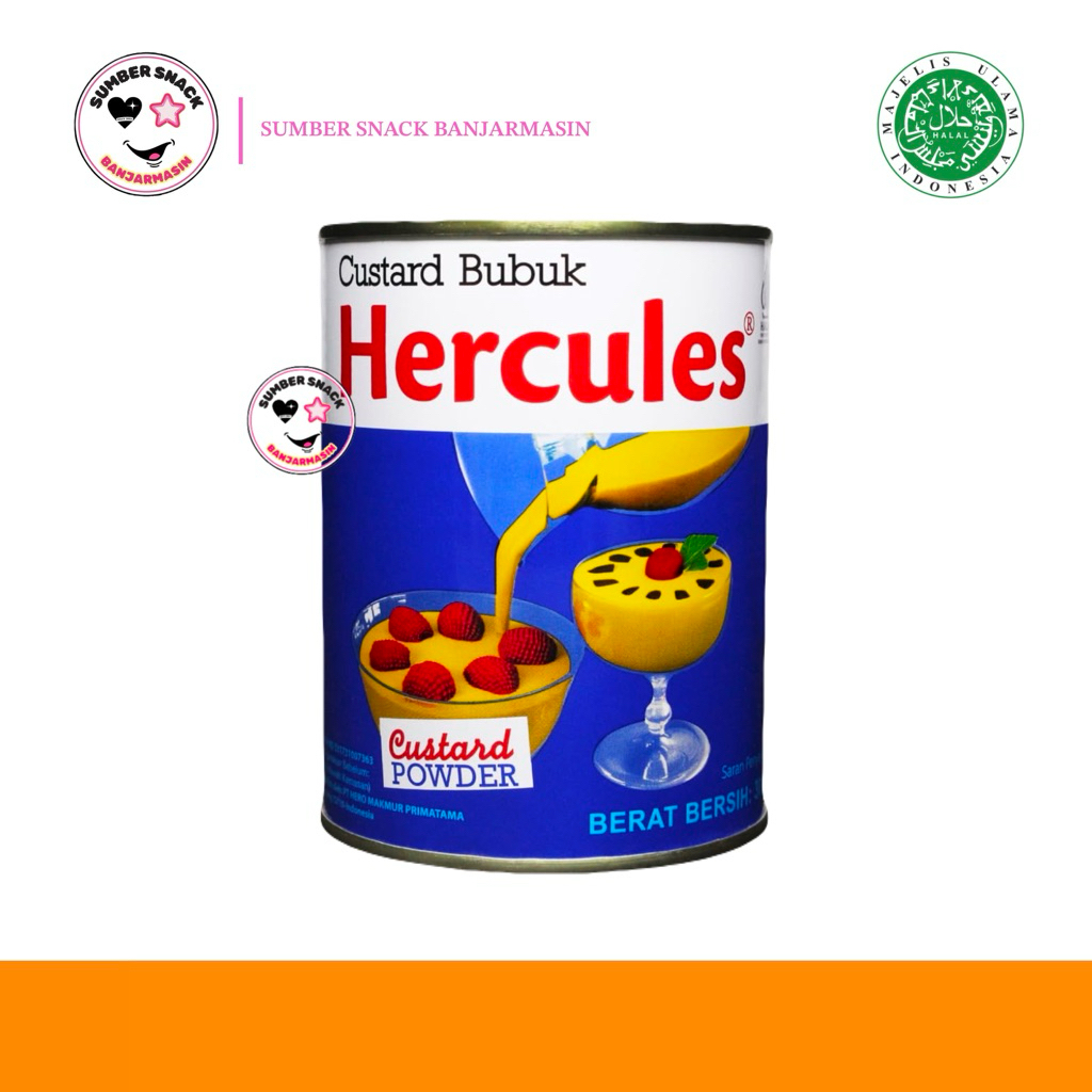 Jual Hercules Custard Powder Kaleng (300g) | Shopee Indonesia