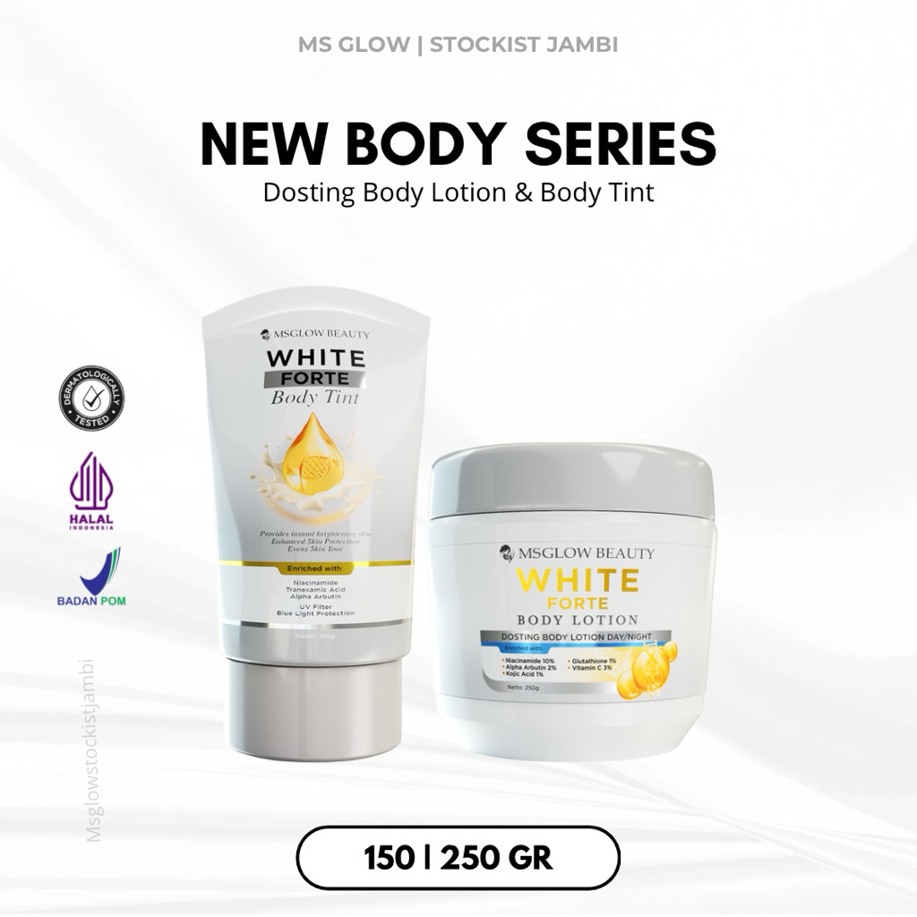 Jual NEW BODY SERIES MSGLOW | DOSTING BODY LOTION | BODY TINT | Shopee ...