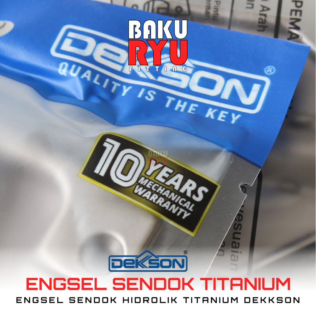 Jual [SEPASANG] Engsel Sendok DEKSON TITANIUM Soft Closing Titanium ...