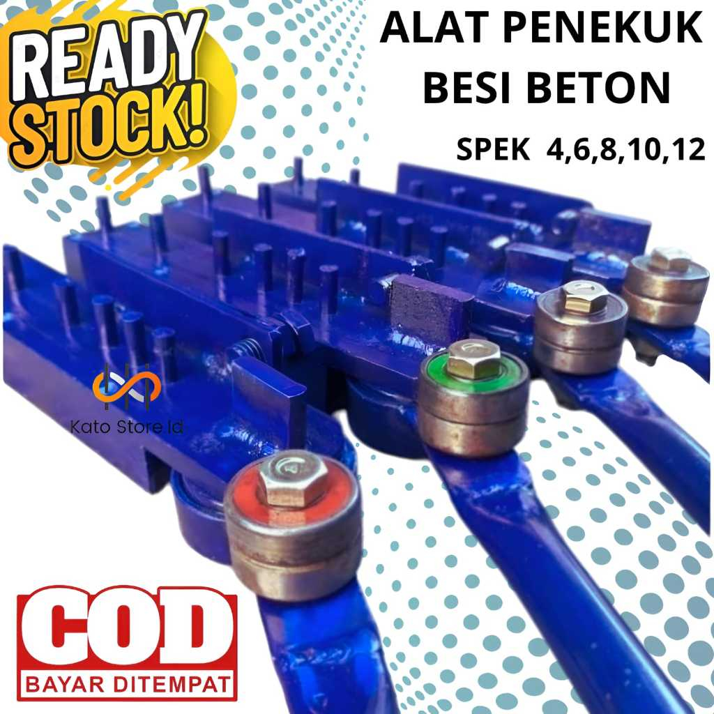 Jual ALAT PENEKUK BESI ( 4 6 8 10 12 MM )BUAT BEHEL , alat penekuk besi ...
