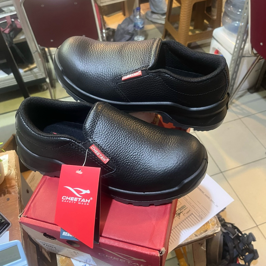 Jual Sepatu Safety Cheetah 7001H Rebound / Safety Shoes Cheetah 7001 H ...