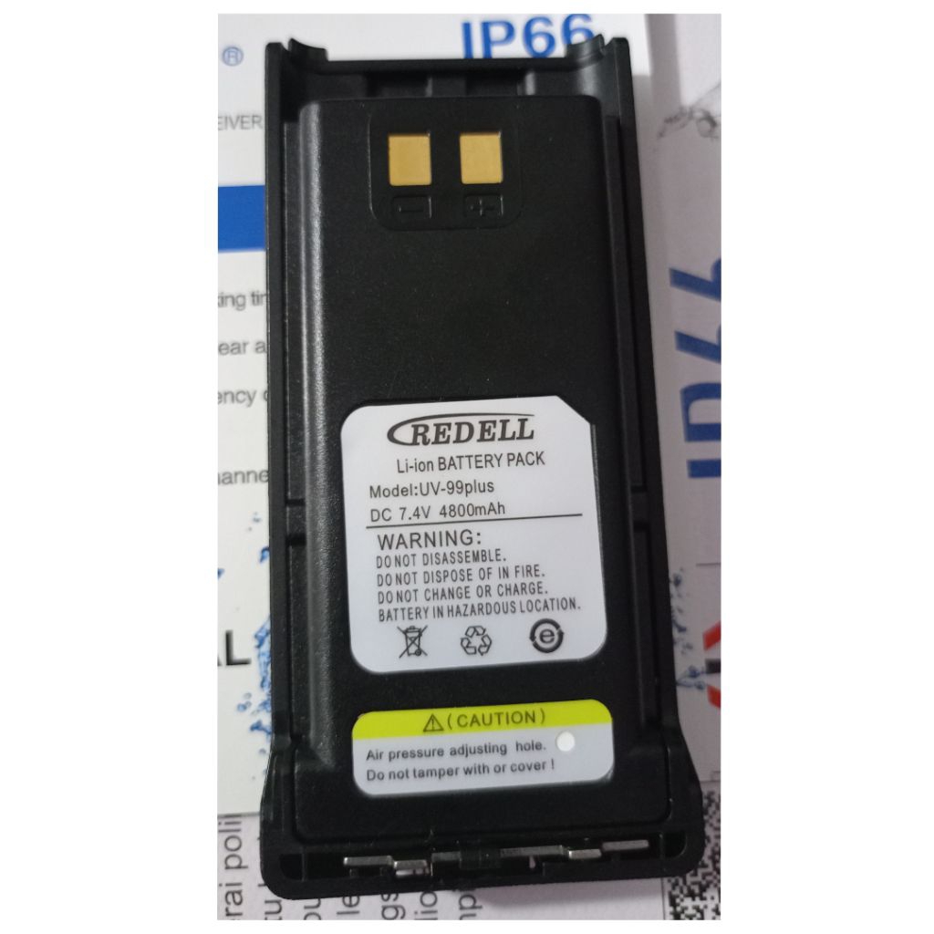 Jual baterai HT redell Uv 99plus Original produk redell | Shopee Indonesia