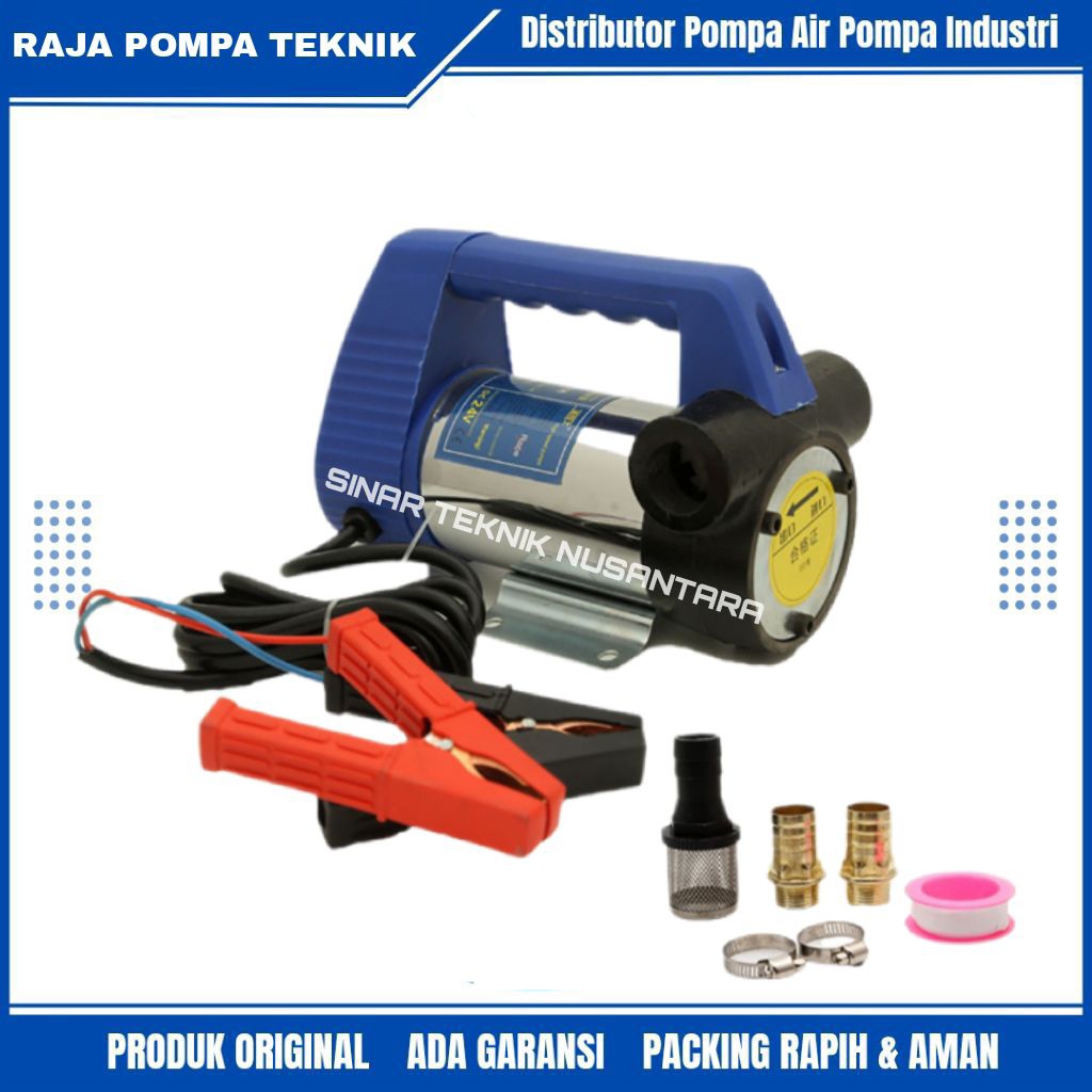 Jual Pompa Solar Minyak Oli AC 220V Elektrik Oil Pump Pompa Transfer ...