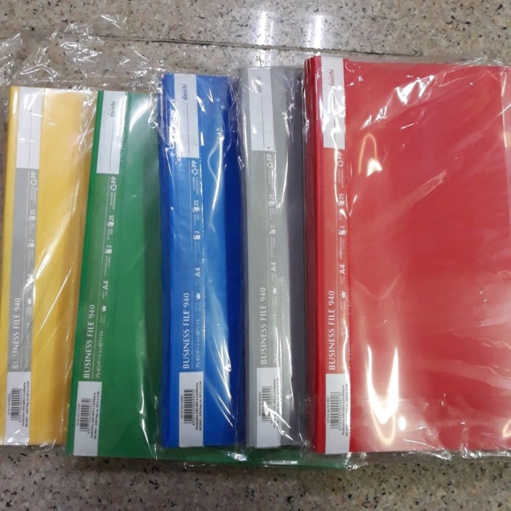 Jual Map Plastik Business File A4 Daichi 940 Snelhekter 1 Lusin (12pcs ...