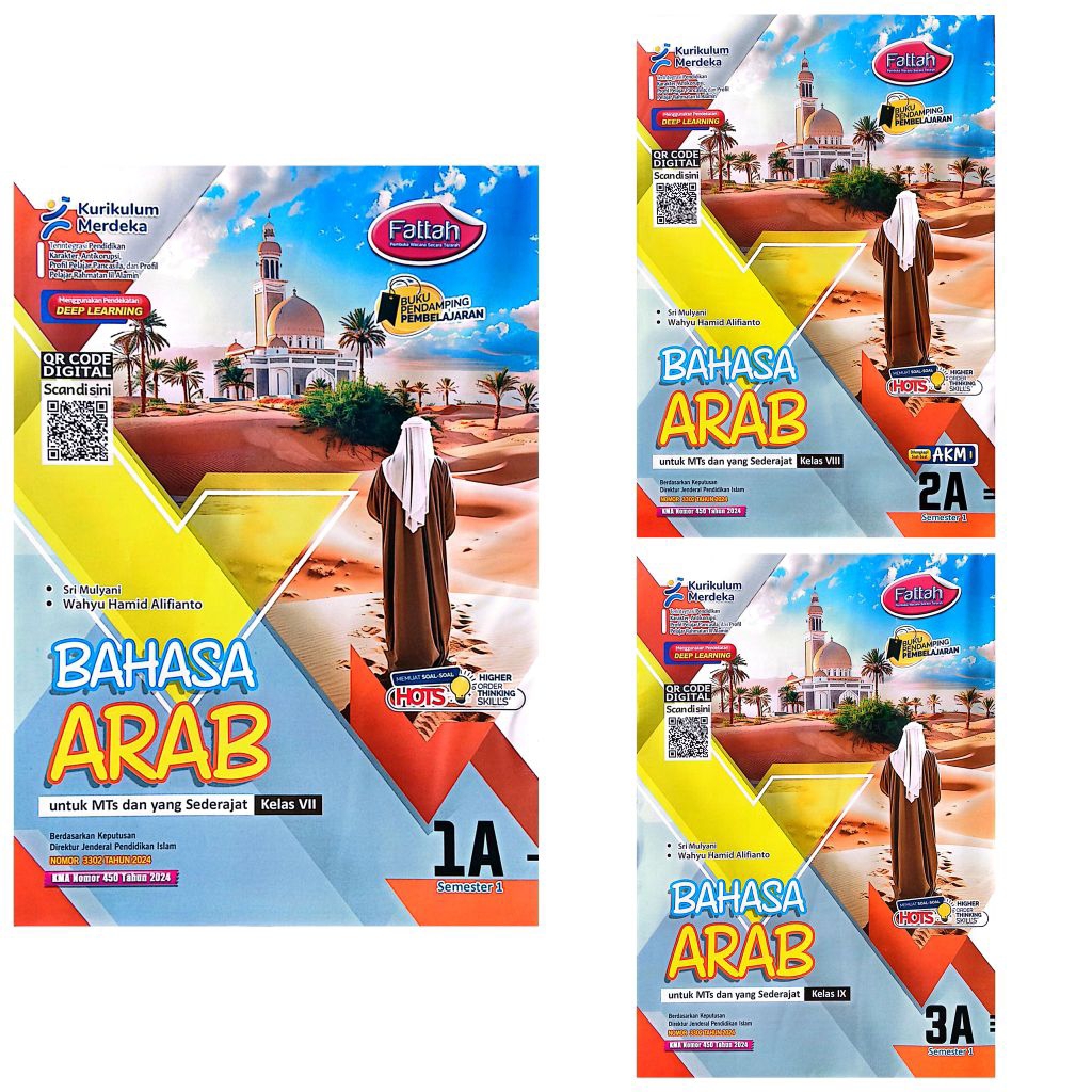 Jual BUKU LKS FATTAH MTS BAHASA ARAB KELAS 7 8 9 SEMESTER 1 GANJIL TA. 2025 / 2026 KURIKULUM ...