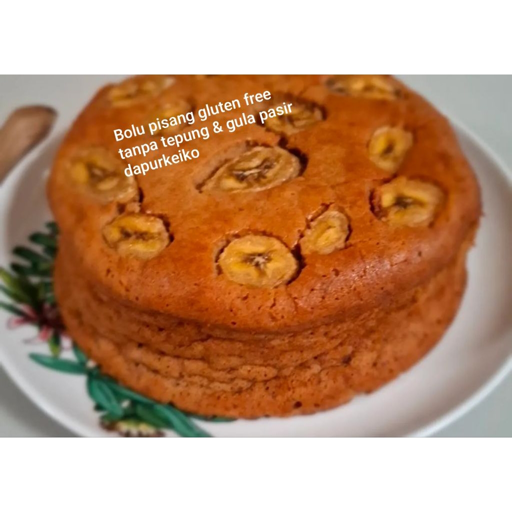 Jual Bolu pisang gluten free (tanpa tepung&gula pasir) | Shopee Indonesia