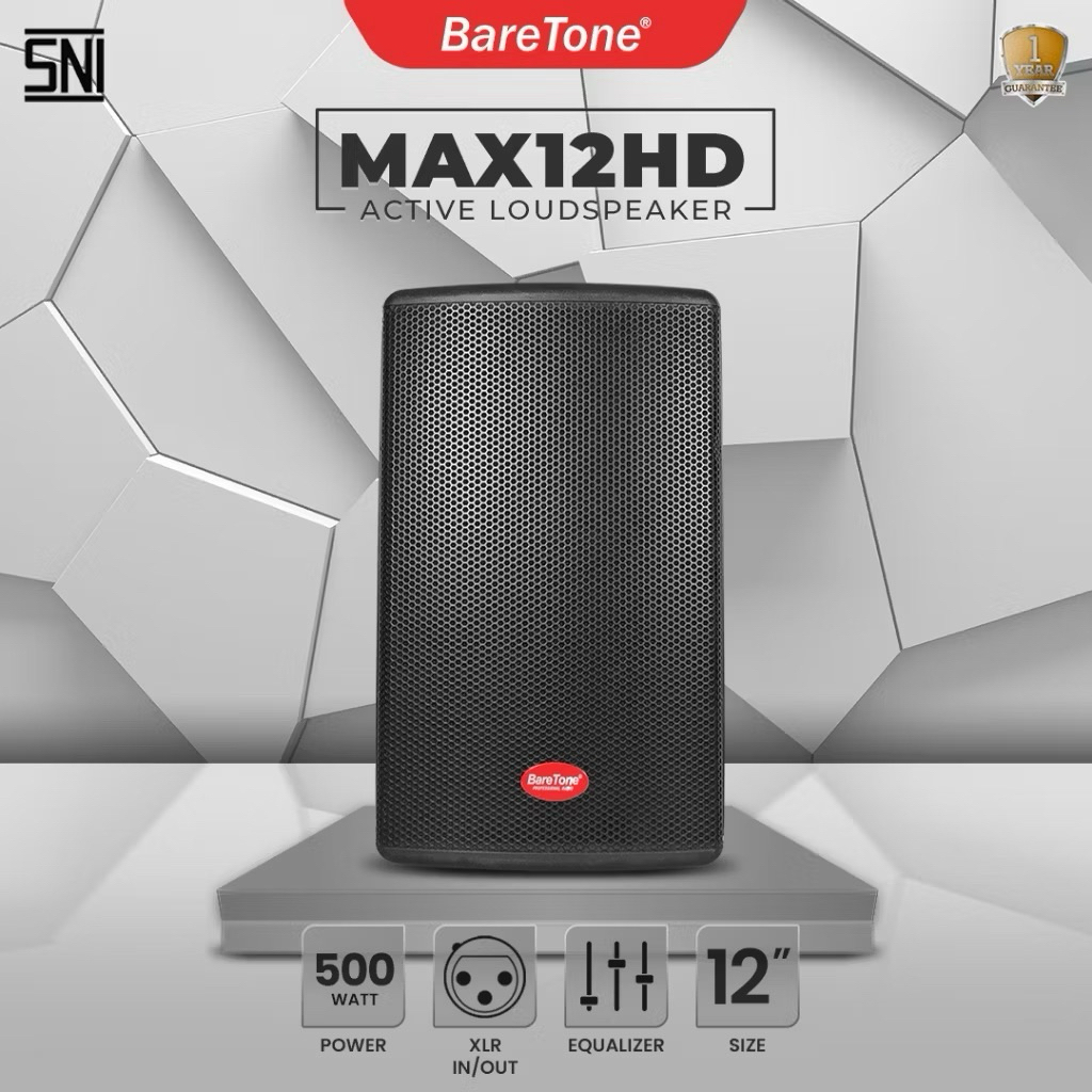 Jual Baretone Max 12HD Speaker aktif 12inch | Shopee Indonesia