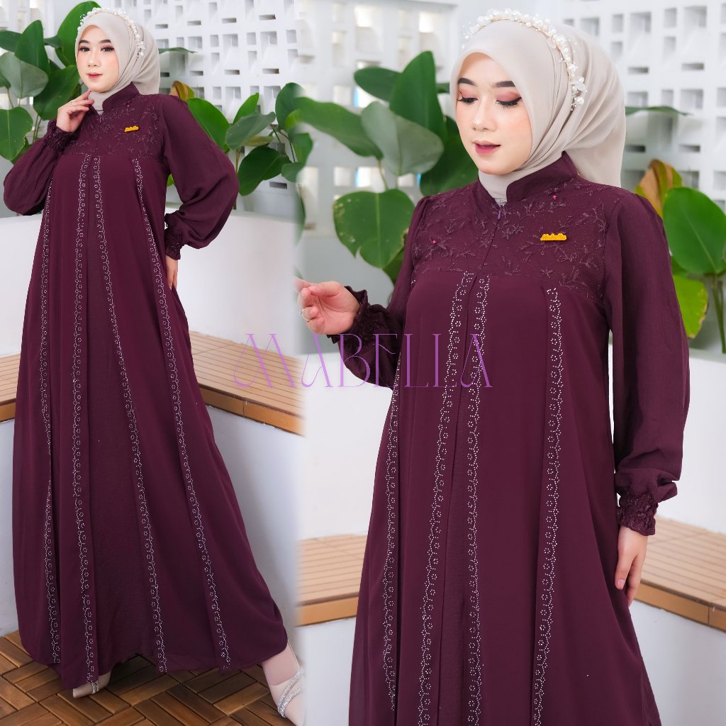 Jual Syahida Dress Abaya Turki 2025 Payet Mewah Gamis Elegan Kondangan ...