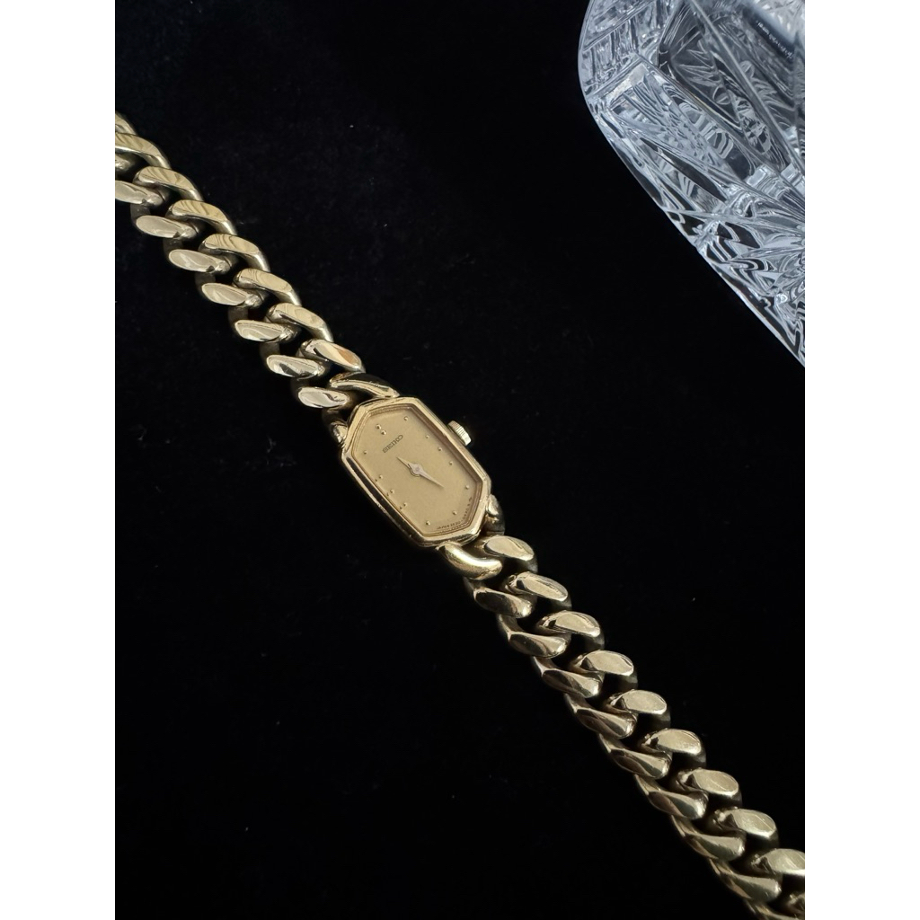 Jual vintage ladies cuban gold wristwatch | Shopee Indonesia