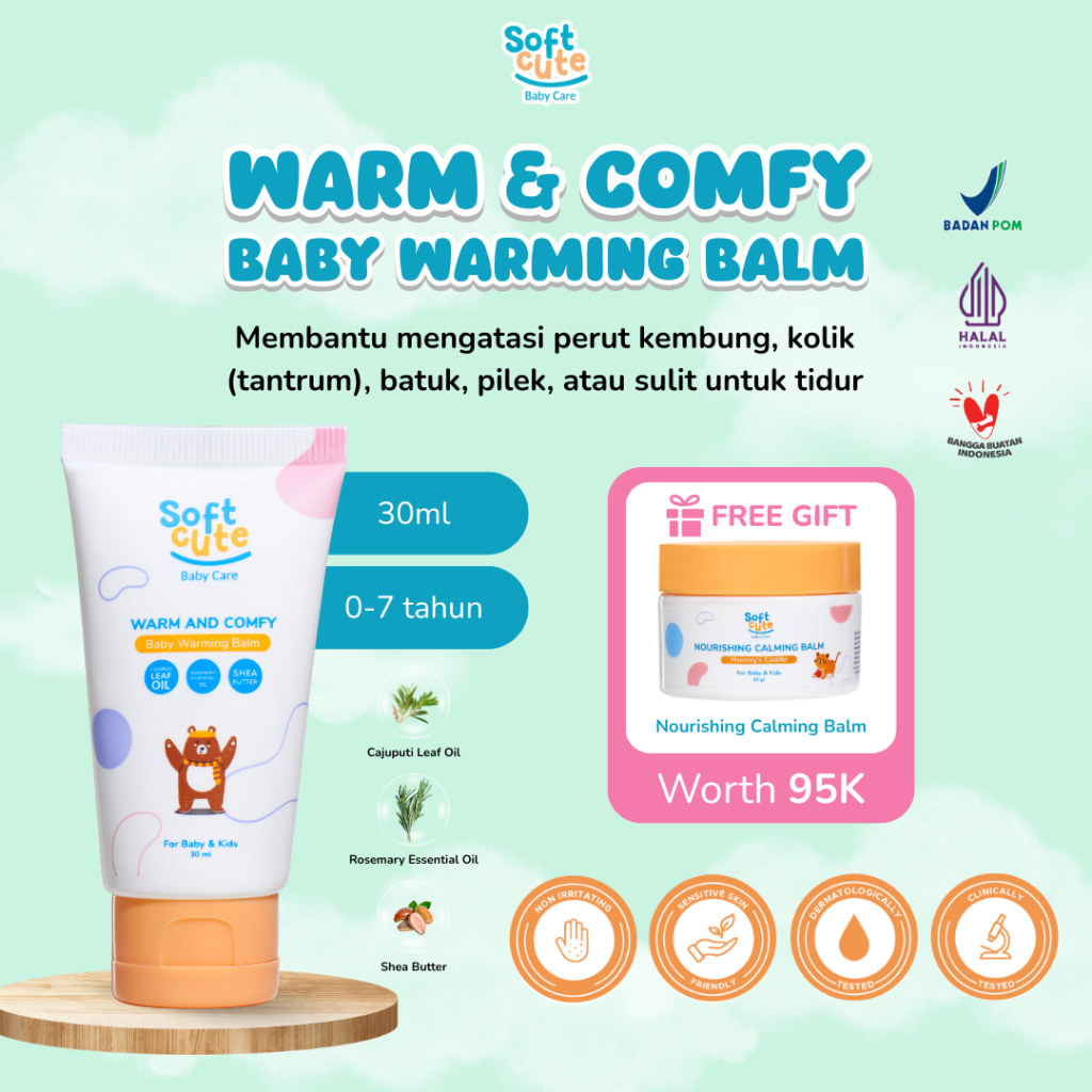 Jual [FREE PRODUCT] Soft Cute Warm & Comfy Baby Warming Balm | Skincare ...