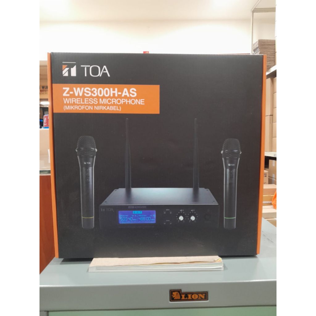Jual MIC WIRELESS TOA Z-WS300H HANDHELD PEGANG ORIGINAL GARANSI 1 TAHUN ...