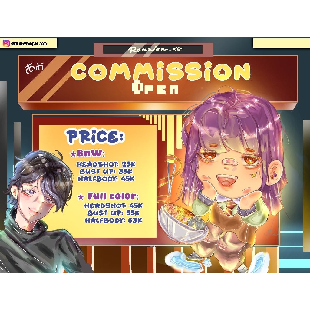Jual Open Commission Digital art | Drawing, Anime, chibi style | Shopee ...