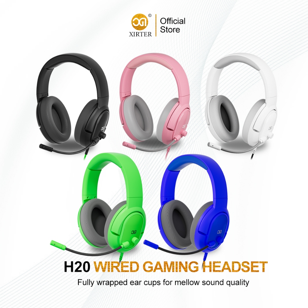 Jual XIBTER H20 Mikrofon Headset Gaming Bass 7.1 Virtual untuk PC ...