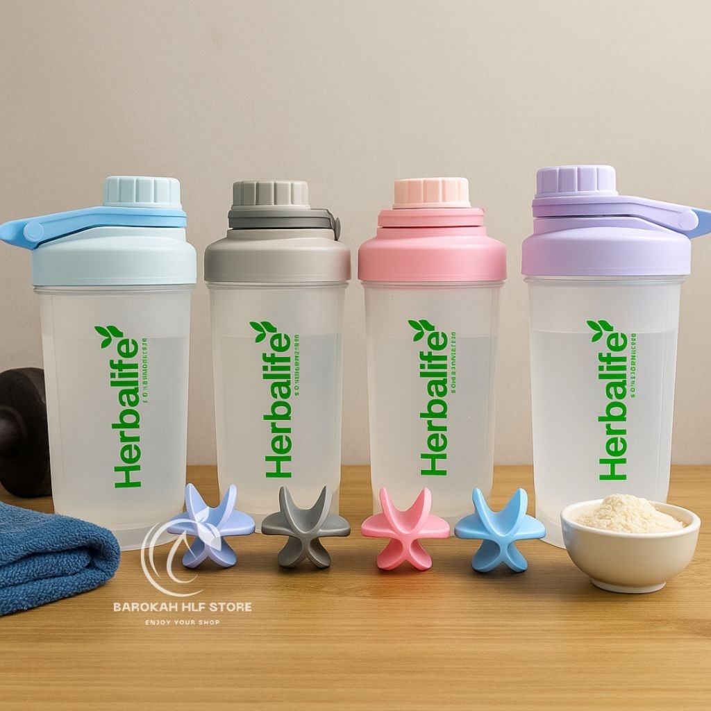 Jual Botol Shaker Sporty HLF 500 ML + Bola Pengaduk - Shaker dan Bola ...
