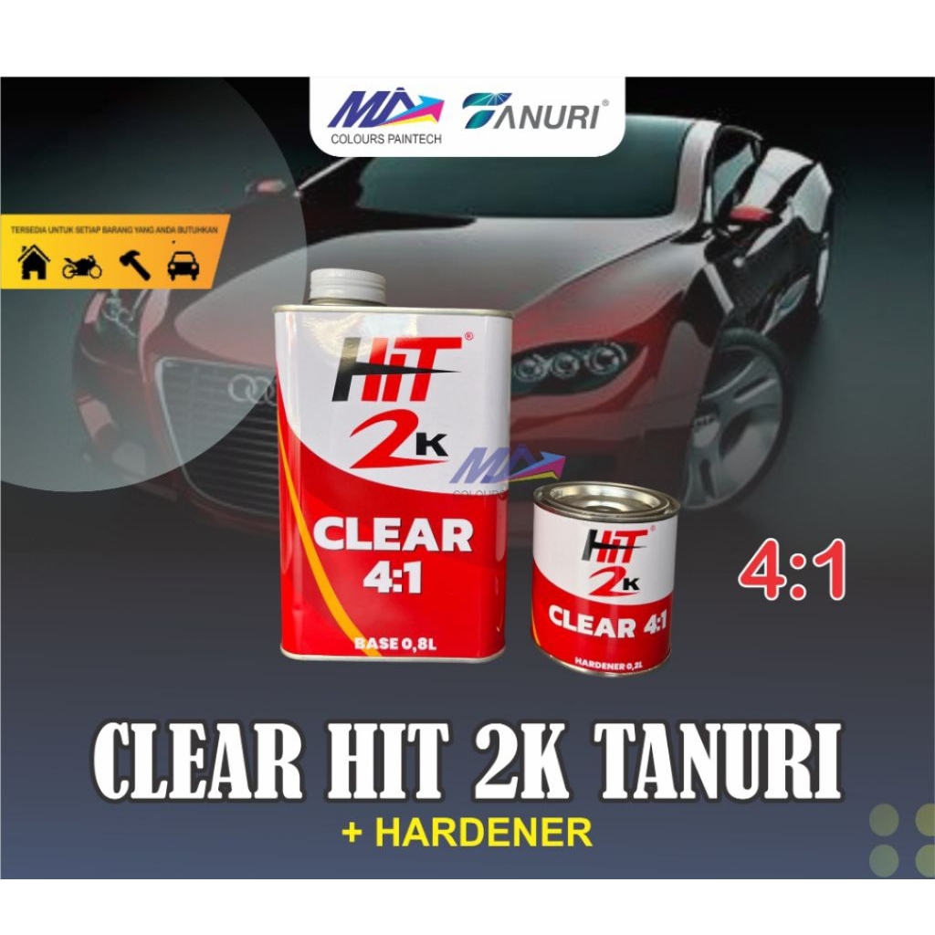 Jual CLEAR COAT BLINKZ VERNIS GLOSSY clear Tanuri Hitz MENGKILAP CLEAR ...