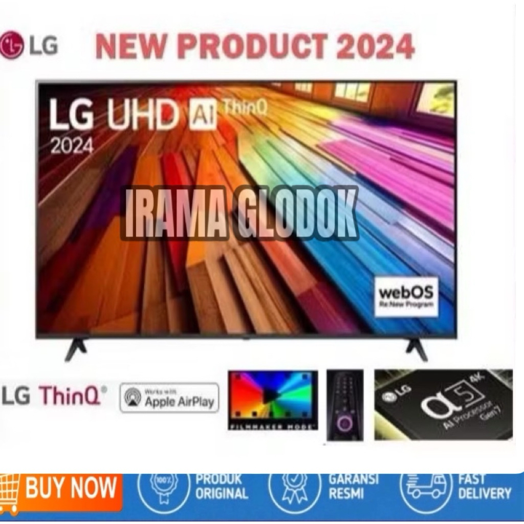 Jual TV LG 55UT8050 55 INCH SMART TV 4K UHD W/HDR10 PRO 2024 ...