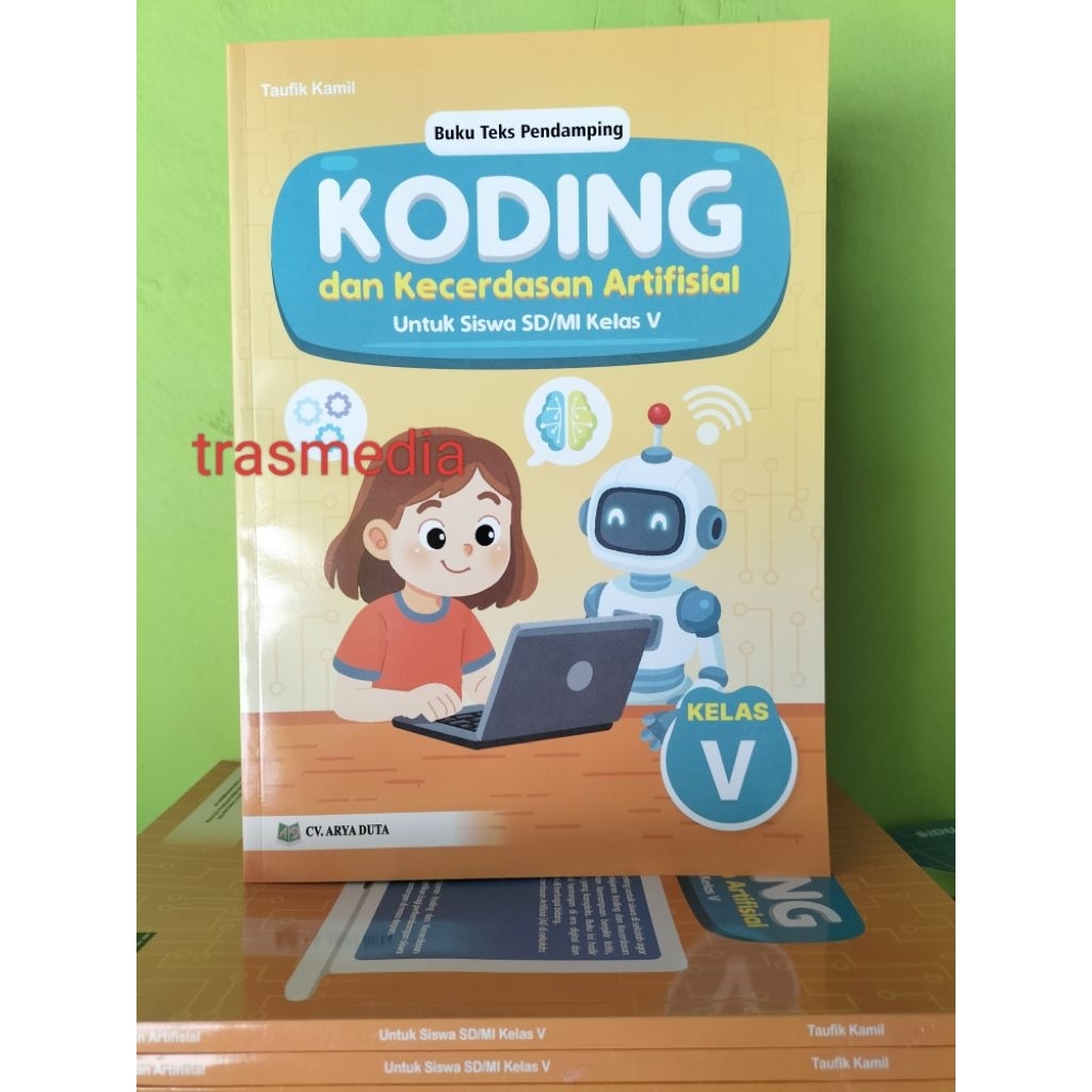 Jual Buku KODING dan Kecerdasan Artifisial SD/MI Kelas 5 Penerbit Aryaduta | Shopee Indonesia