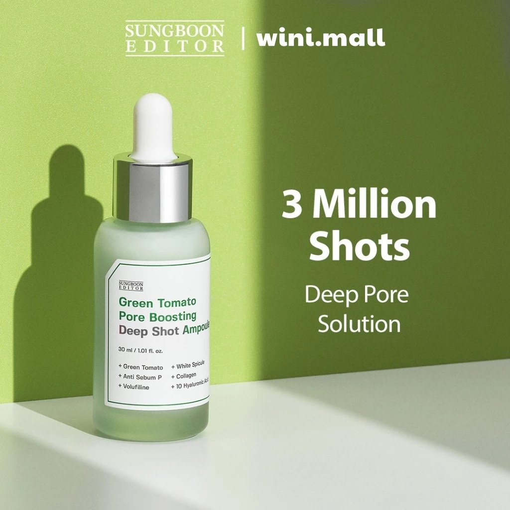 Jual SUNGBOON EDITOR Green Tomato Pore Lifting Ampoule 30ml / Instant ...