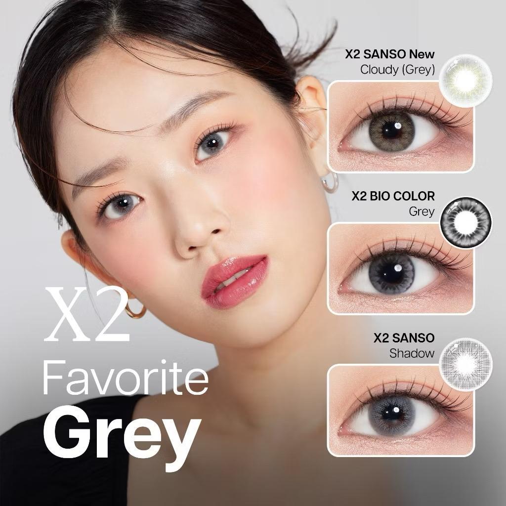 Jual X2 Softlens Grey Series I | Soflens Abu Abu | Soflens Wedding ...