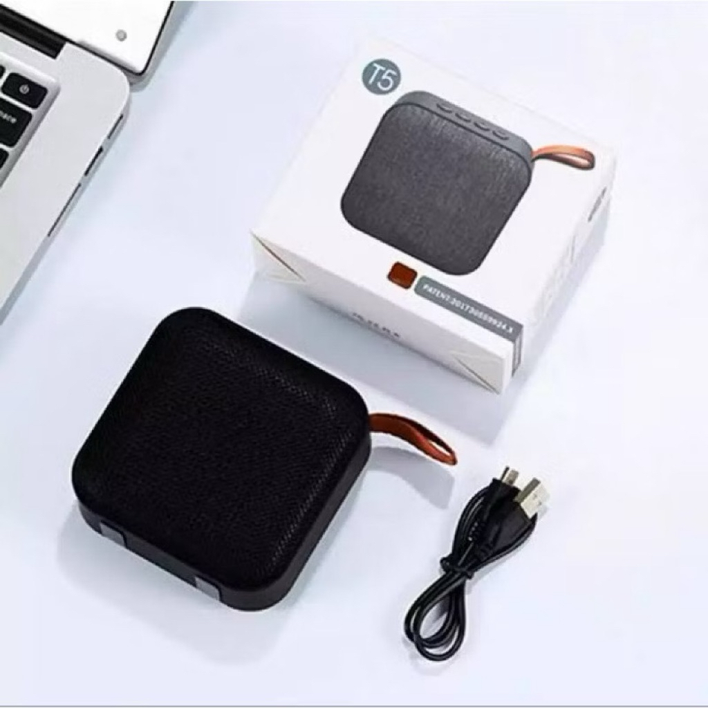Jual Speaker T5 Music Box Bluetooth Spiker Kotak Bass BT Wireless Audio ...