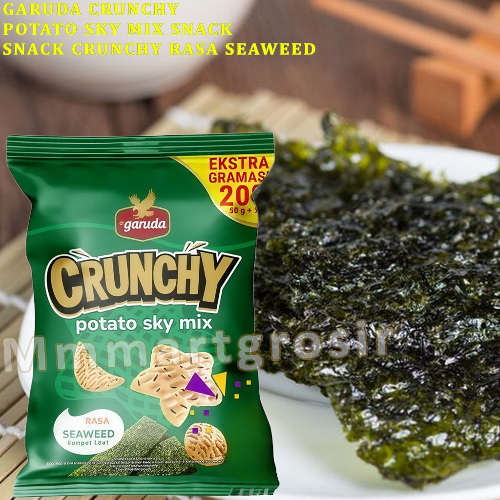 Jual Garuda Crunchy / Snack Potato Sky Mix / Snack Crunchy Rasa Seaweed ...