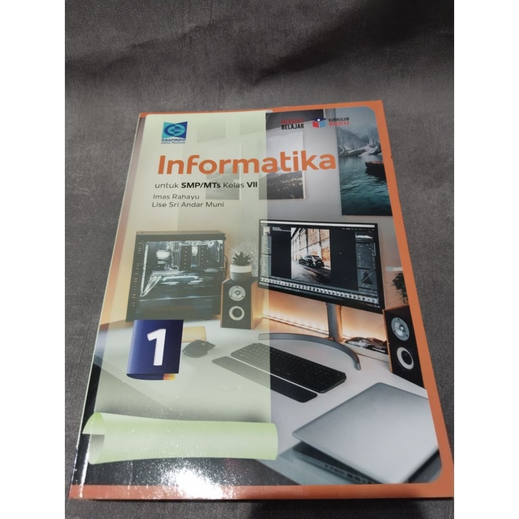 Jual informatika SMP grafindo kurikulum merdeka, informatika kelas 7, 8, 9 | Shopee Indonesia