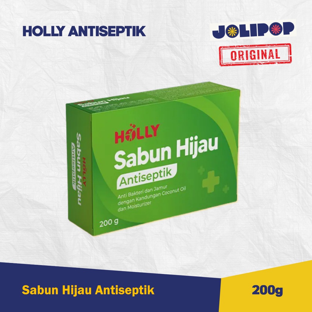 Jual Holly Sabun Antiseptik Box Isi 200gr / Sabun Anti Jamur / Sabun ...