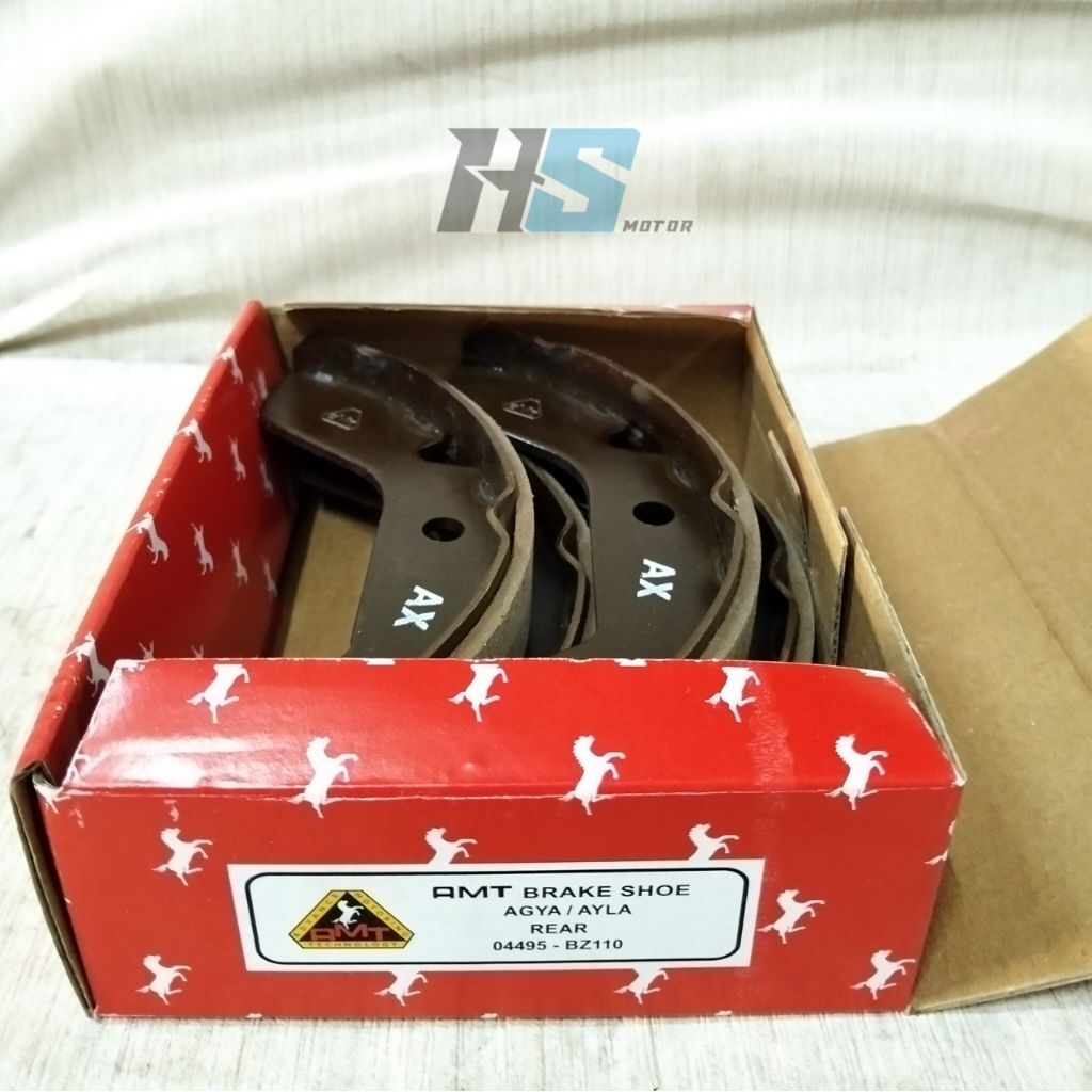 Jual BRAKE SHOE KAMPAS REM BELAKANG MOBIL TOYOTA AGYA DAIHATSU AYLA ...