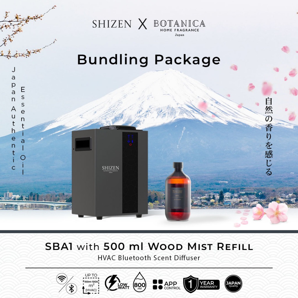 Jual Bundling Shizen Scenting Machine SBA1 X Botanica Essential Oil ...