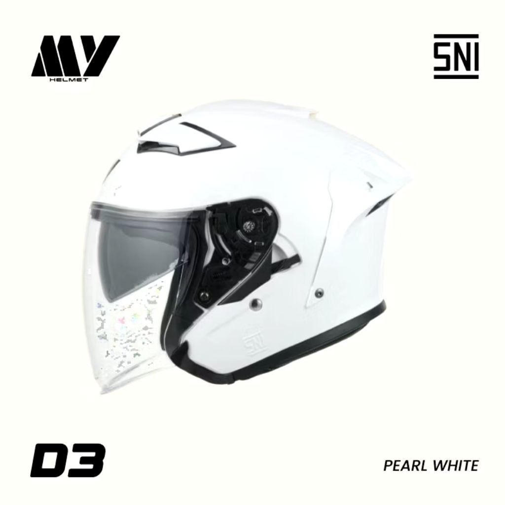 Jual Helm MY D3 Original D 3 helmet double visor helmets motor bike ...