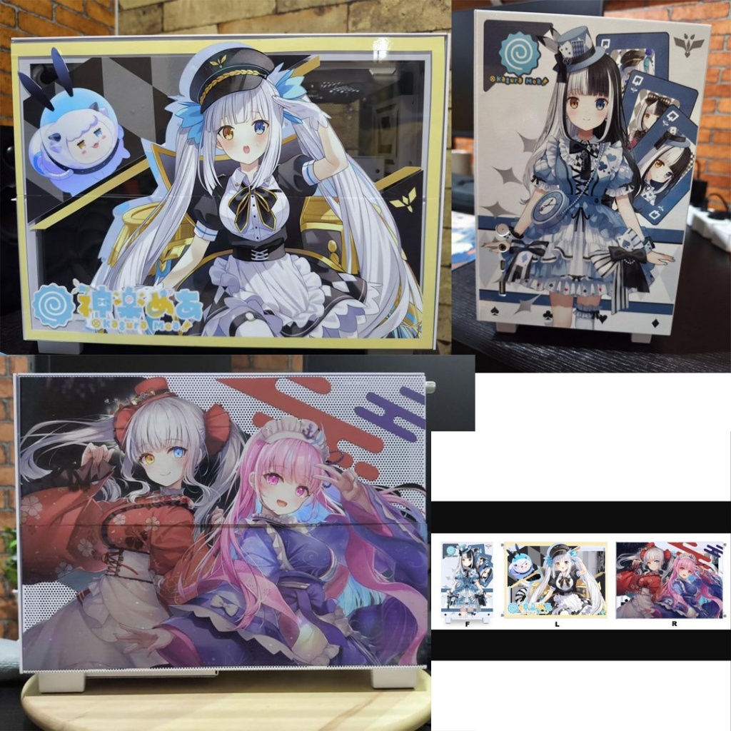 Jual Casing PC Case Lian Li Q58 White Mini ITX - VTuber Mea Kagura ...