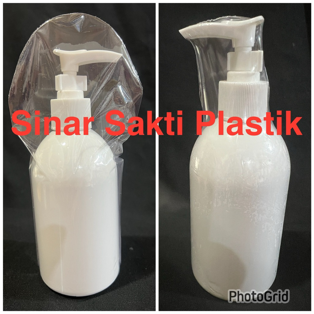 Jual Plastik segel botol pump 250ml plastik segel botol 250ml seperti ...