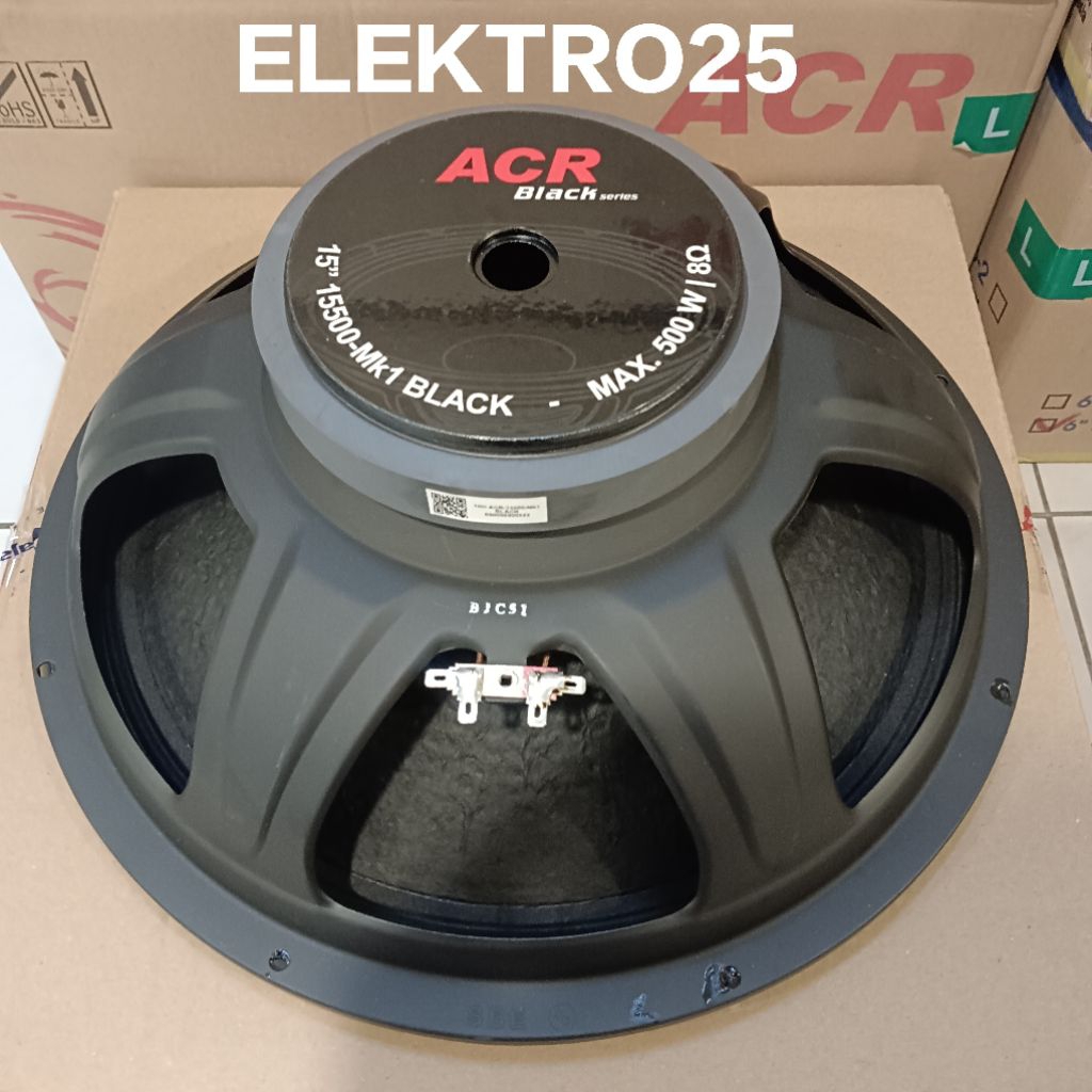 Jual SPEAKER ACR 15" 15500-MK1 BLACK ACR FULLRANGE | Shopee Indonesia