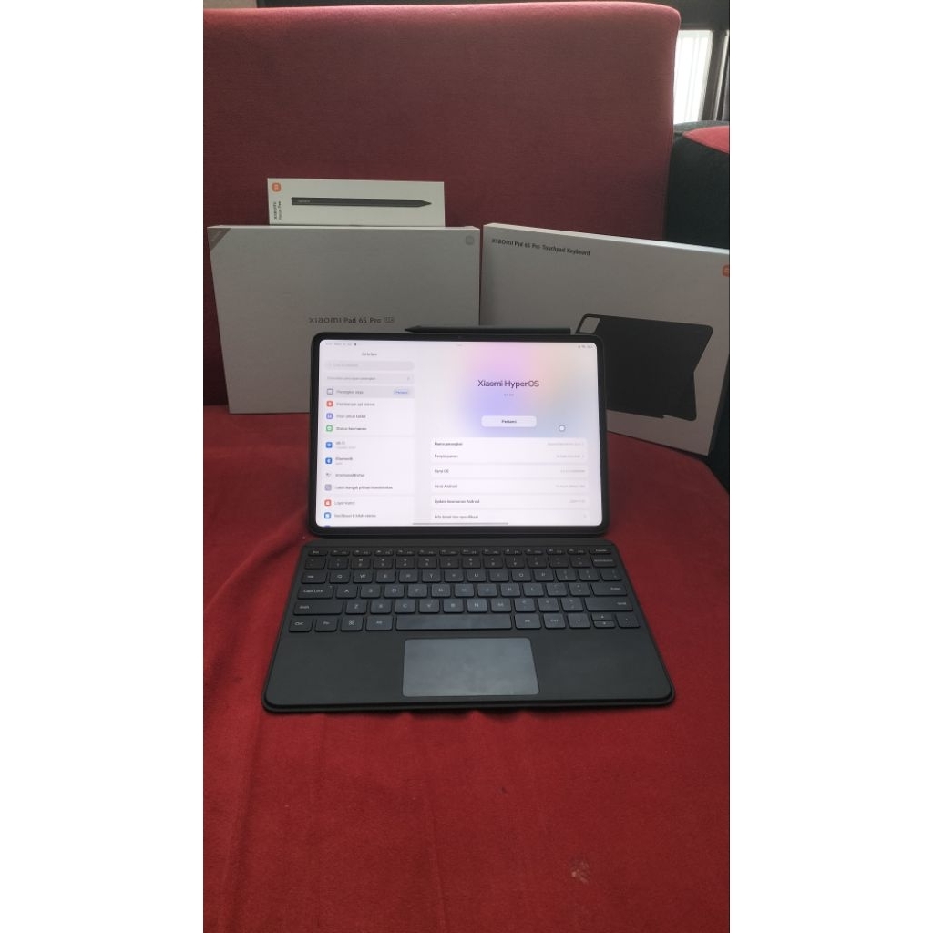 Jual Xiaomi pad 6s pro 12.4 plus kybort pensil original Xiaomi | Shopee ...