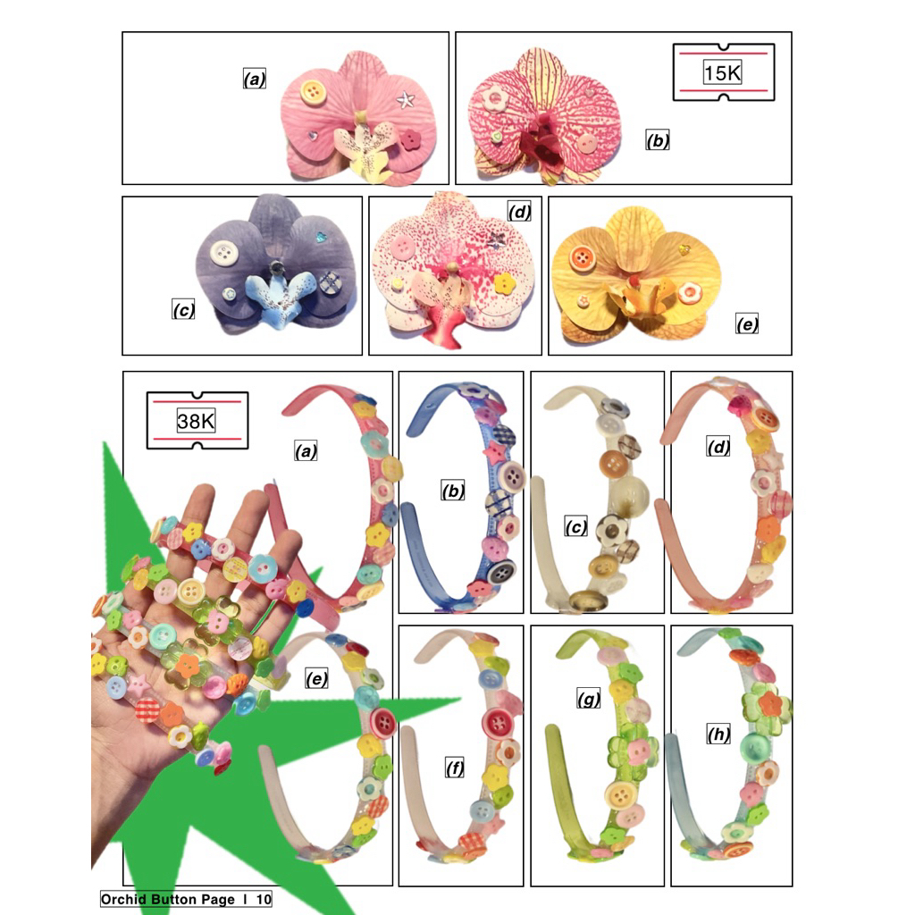Jual button hairband | Shopee Indonesia