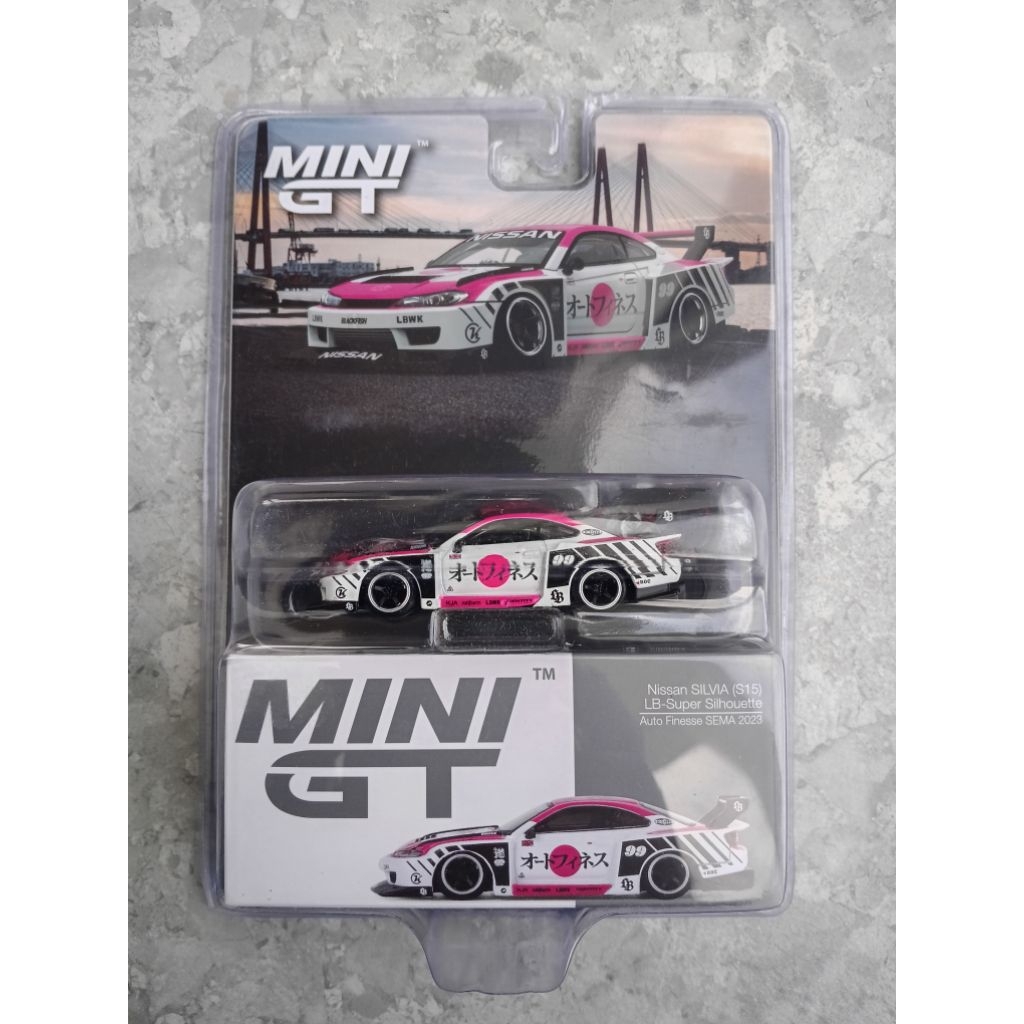 Jual Mini GT Nissan Silvia S15 LB-Silhouette "Auto Finesse SEMA 2023 ...