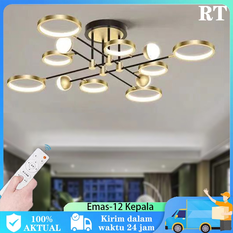 Jual Lampu Plafon LED Cahaya Sederhana Modern Lampu Ruang Keluarga ...