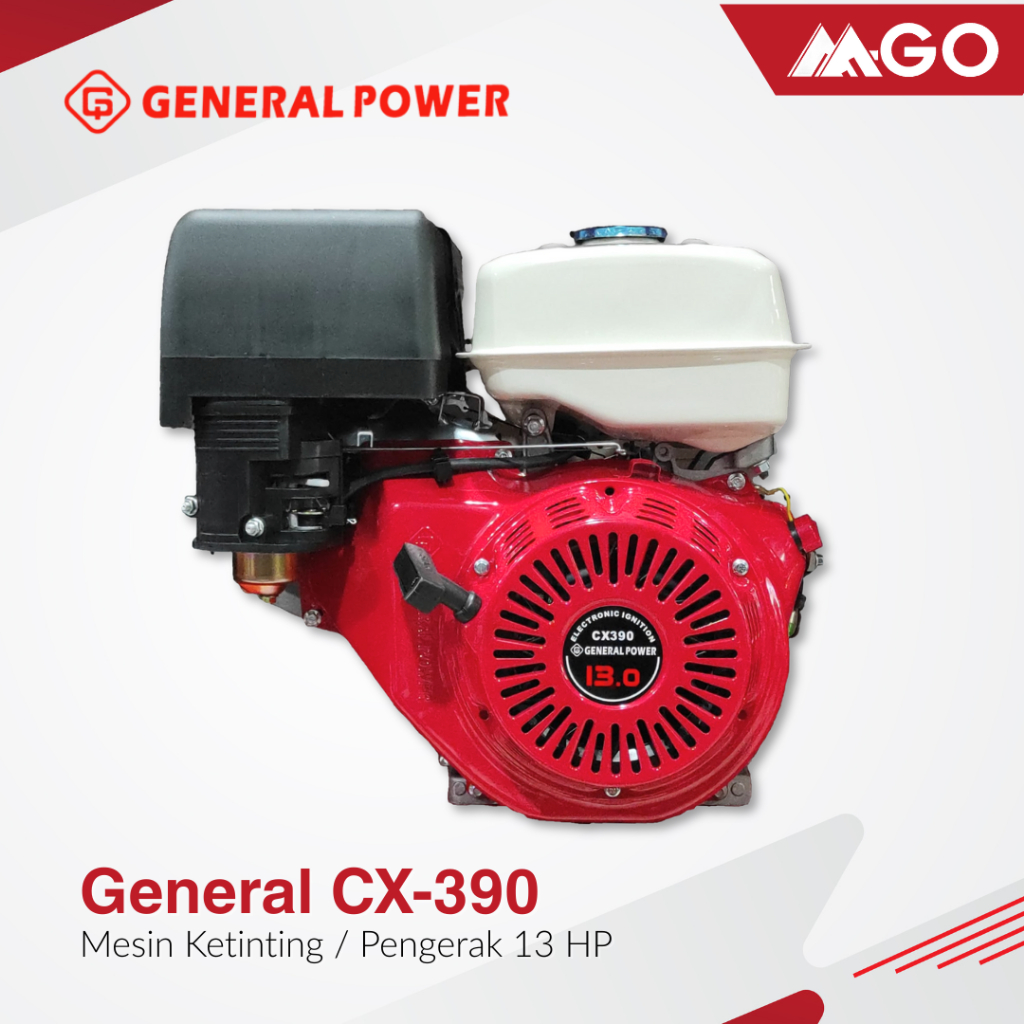 Jual Mesin Penggerak Engine 13 HP GENERAL CX 390 / Mesin Ketinting 13 ...
