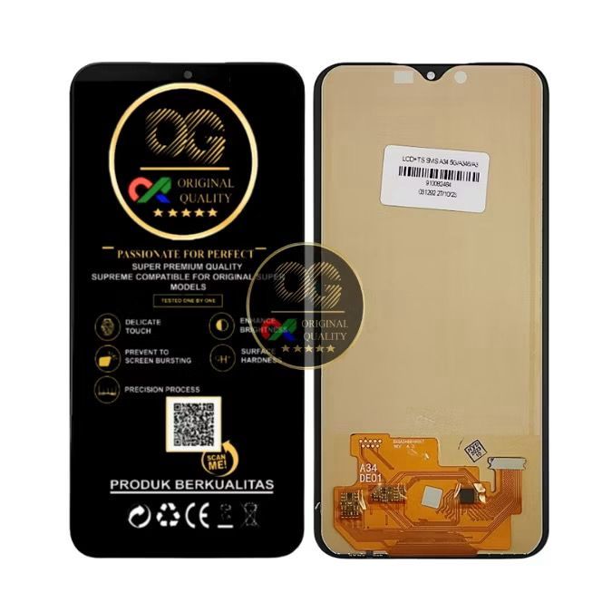 Jual LCD SAMSUNG A34 5G / A346 / A346E FULLSET ORIGINAL OG | Shopee ...